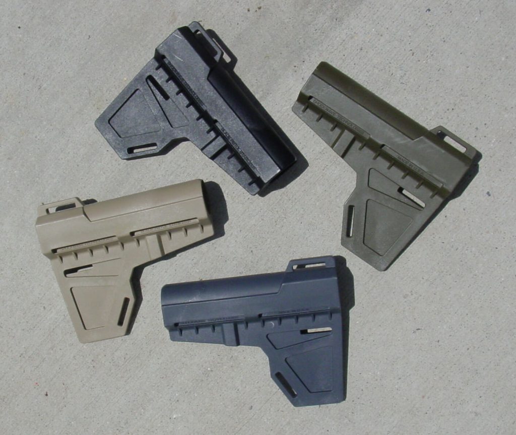 Shockwave Introduces Two New Colors of Blade Pistol Stabilizers ...