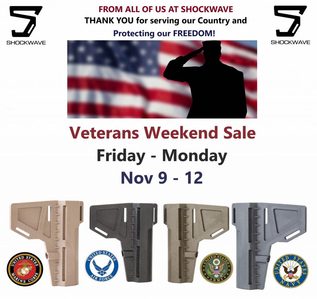 Veterans Day Sale - Shockwave Technologies